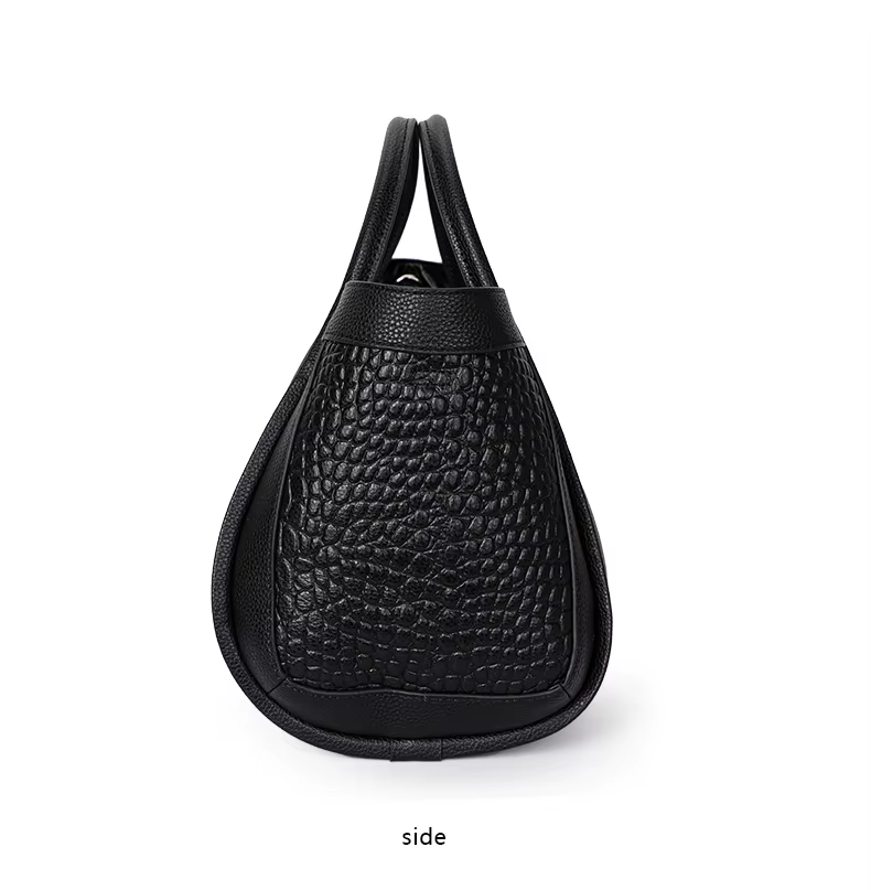 Luxury Crocodile Pattern Leather Handbag – Super Large Capacity ...