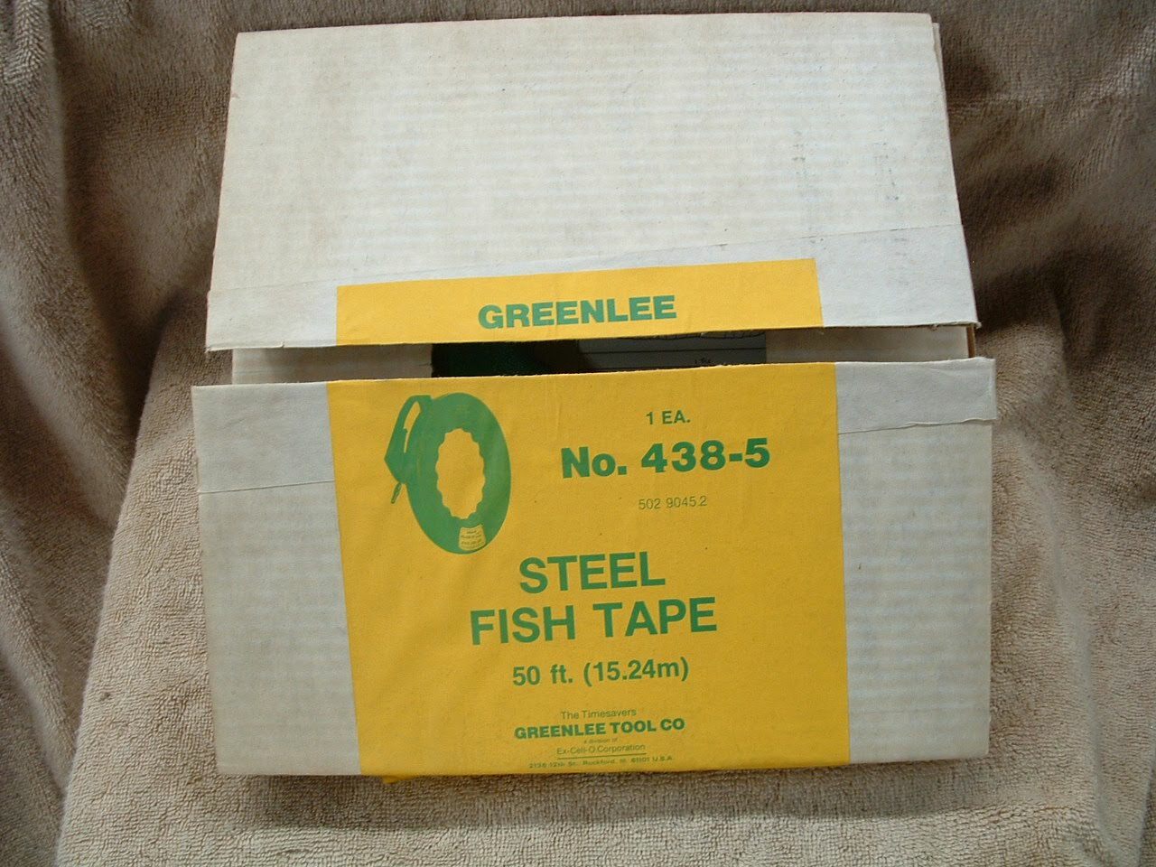 Greenlee 438-5 50ft Steel Fish Tape for sale online | eBay