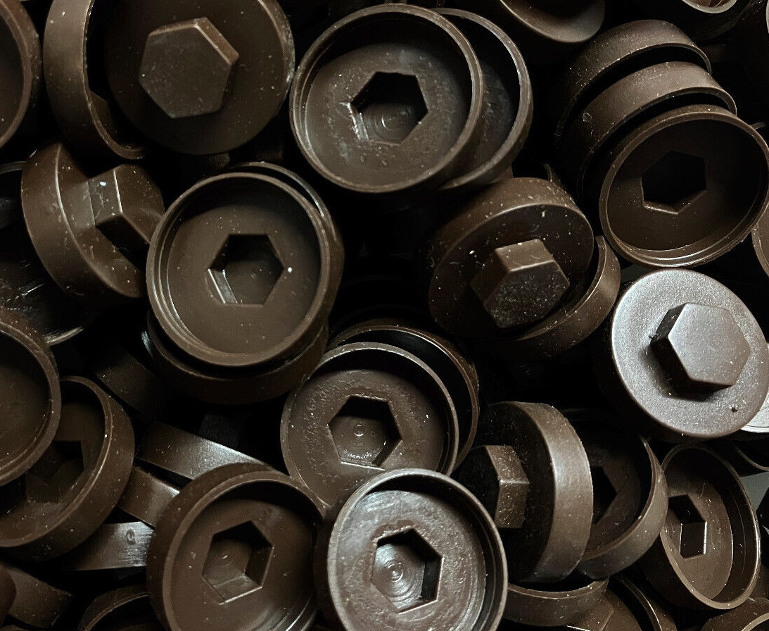 19mm Tek Screw Cover Caps 5/16 (8mm) Hex All Colours Multi Qty | eBay UK