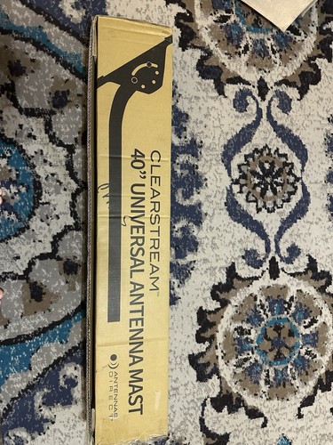 Antennas Direct Mast40 Clearstream Universal Mast, 40-in. With Mounting Hardware 817848012542| eBay