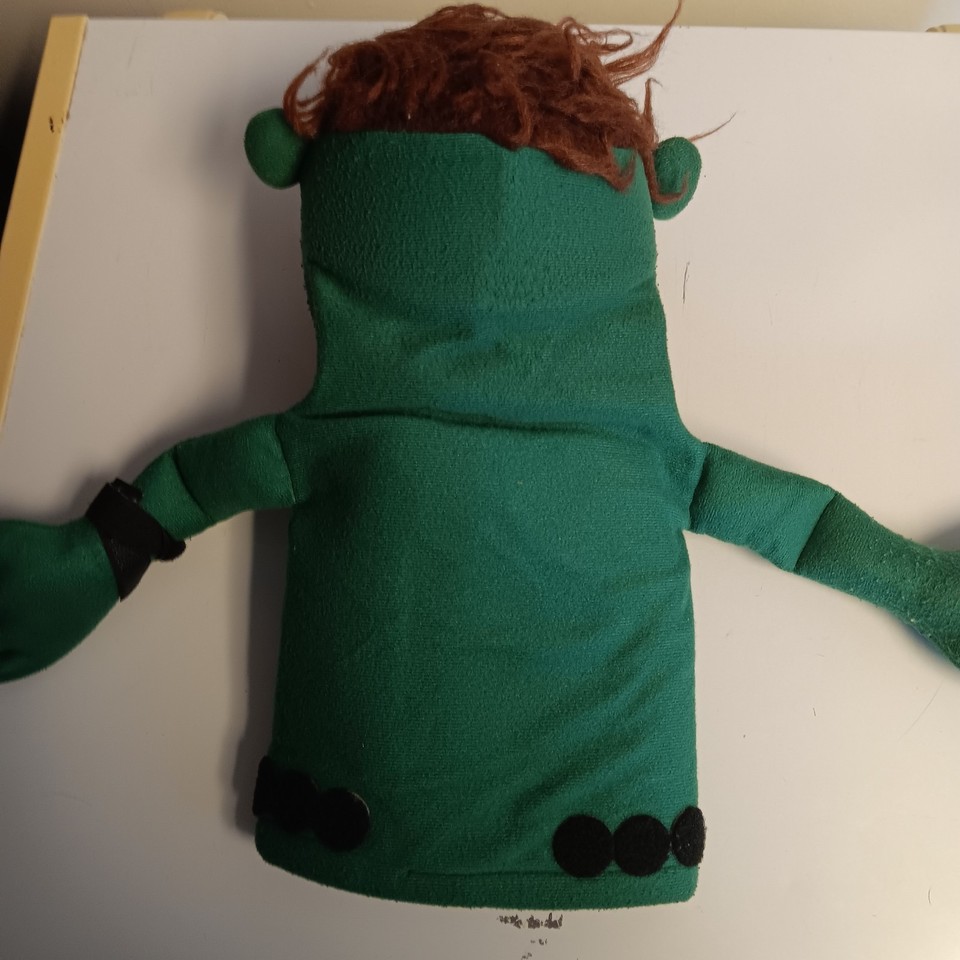 Vintage Puppet Productions Half Body Puppet Muppet Style Male green ...