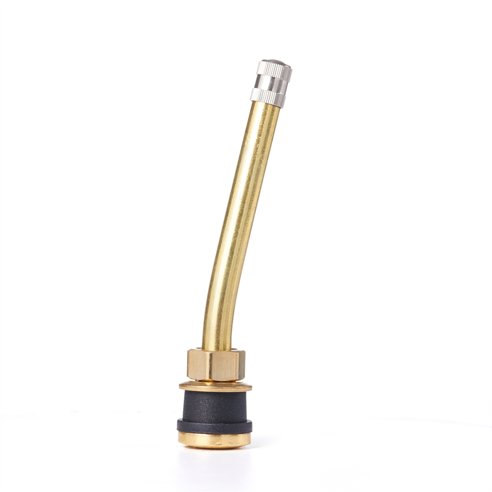 Tire Mechanic's Resource TR572 Brass Truck Valve 13 Degree Bend (Pack ...