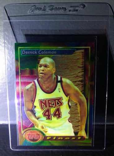 1993-94 Topps Finest Derrick Coleman #80 Basketball Card | eBay