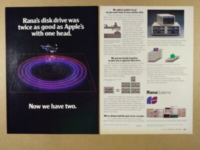 1983 Rana Systems Elite Two &Three Apple Compatible Disk Drive vintage ...