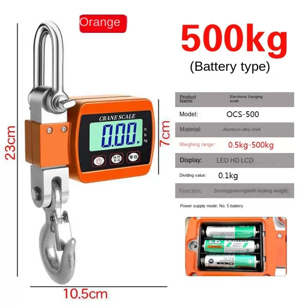 Heavy Duty Electronic Luggage Scale Digital LED/LCD Scales Accurate ...