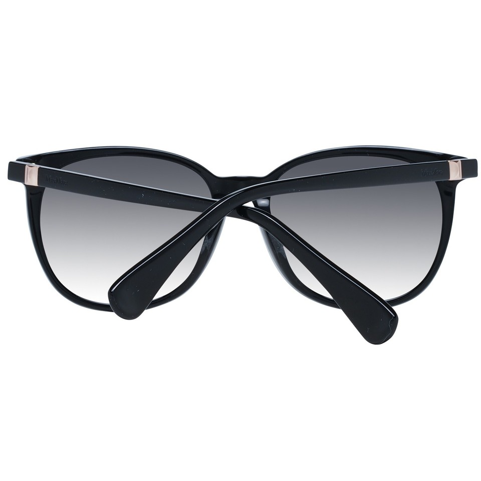 MAX MARA PRISM2 MM0022-F 01B Black Round Plastic Sunglasses Frame 56-17 ...