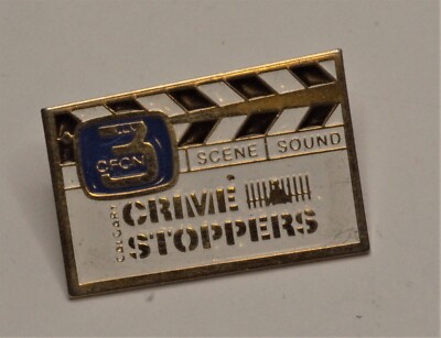 CFCN tv Crime Stoppers Pin | eBay