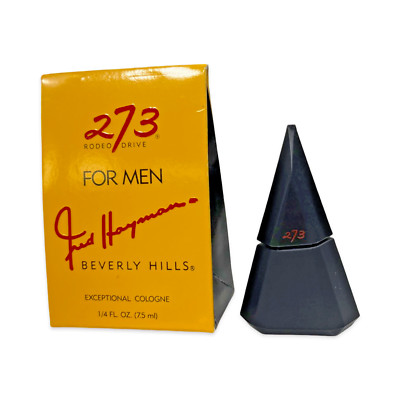 Fred Hayman 273 Rodeo Drive for Men EXCEPTIONAL COLOGNE SPLASH MINI 1/4 oz NIB | eBay
