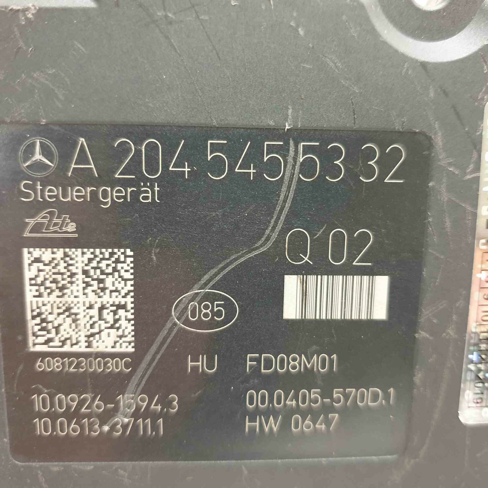 ABR PUMP MERCEDES BENZ W204 A2045455332 A2044310612 A2044312412 ...
