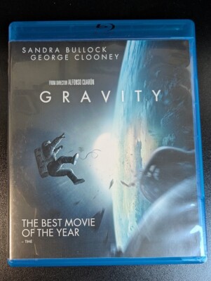 Gravity Blu-Ray & DVD Sandra Bullock George Clooney 2013 Excellent ...