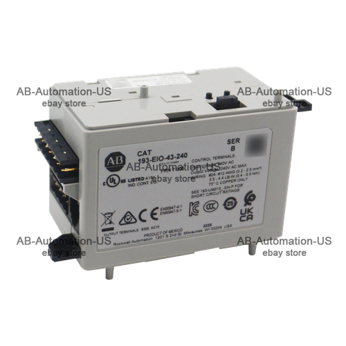 New 193-EIO-43-240 E300 /E200 240V AC Control Module | eBay