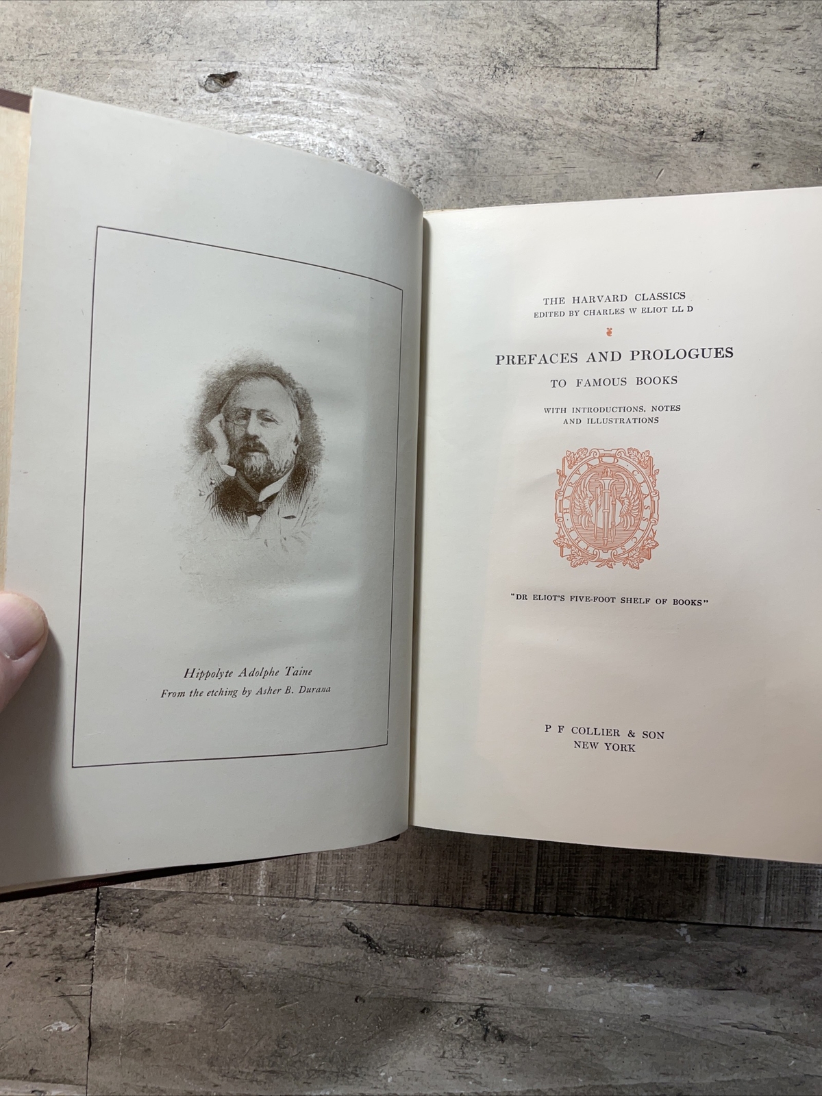 1909 Antique Lit. Coll. "Prefaces & Prologues to Famous Books" Harvard ...