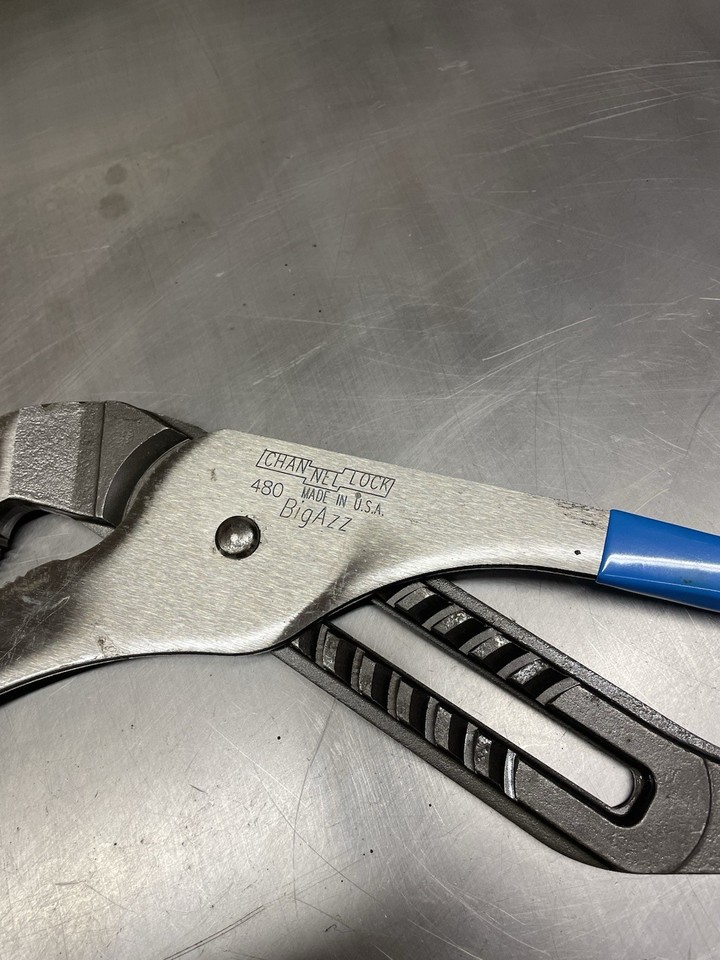 Channellock 480 BIG AZZ 20 inch Tongue and Groove Plier - Blue | eBay