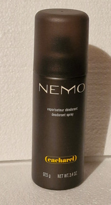 NEMO Cacharel Deodorant 97,5 g Spray - Vintage Parfum | eBay