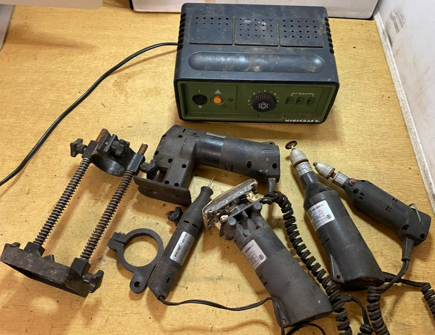 Minicraft Power Supply & Tools Drill Jigsaw Engraver Router Sander ...