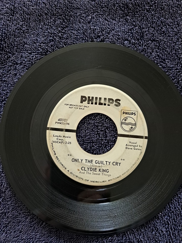 Northern soul vinyl records - Clydie King - Only The Guilty Cry | eBay UK