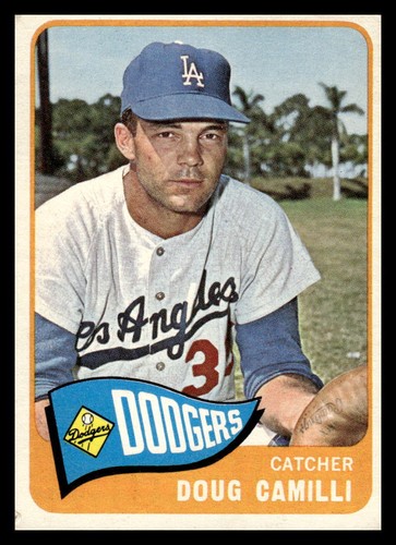 1965 Topps Doug Camilli #77 Los Angeles Dodgers Baseball Card | eBay
