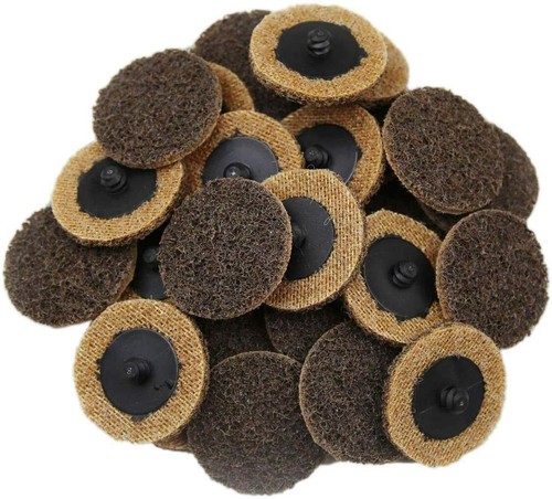 50PCS 2 inch Coarse Surface Conditioning Roll Lock Sanding Discs for ...