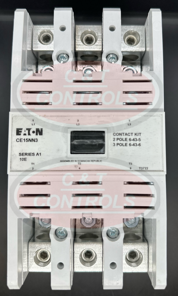 CUTLER HAMMER EATON CE15NN3A IEC OPEN 3P CONT SZ N 120V COIL | eBay