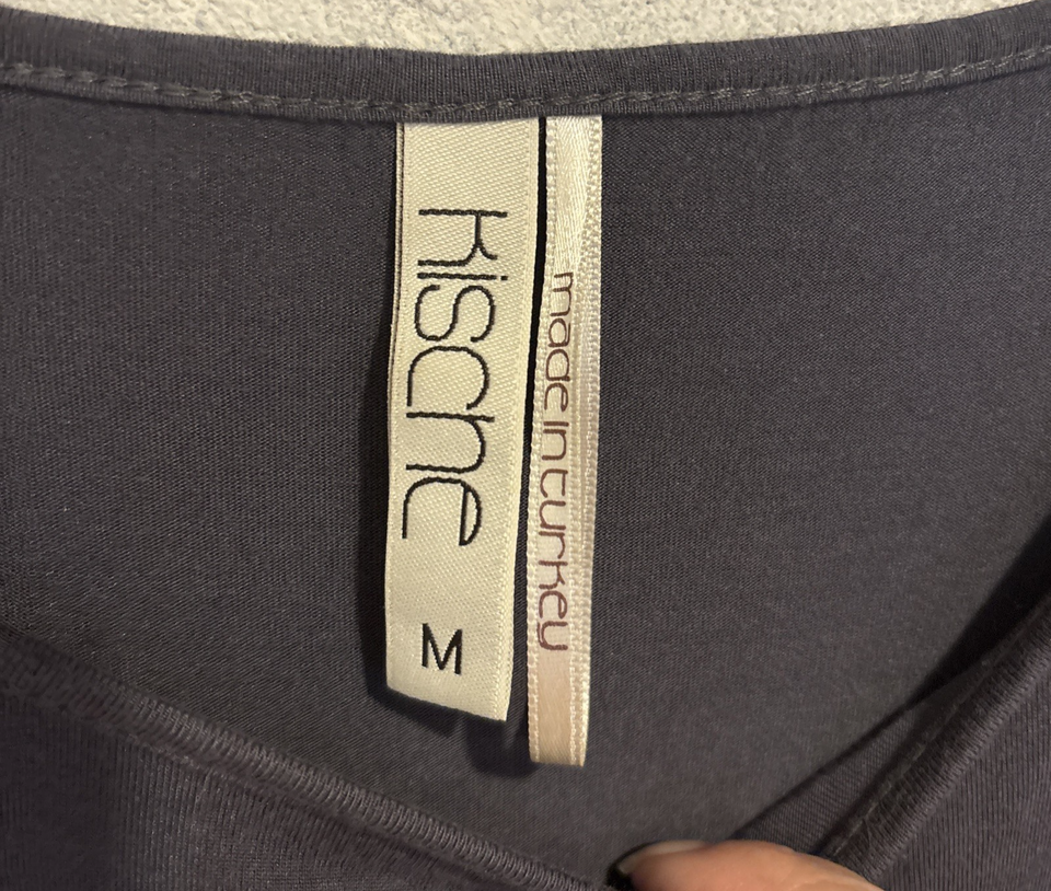 Kische Women's Tunic Top Black Striped Sequins Crew Neck Short Sleeve ...