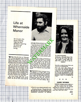 Whernside Manor Ben Lyon National Scout Caving Centre - 1974 Article ...