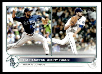 2022 Topps Update #US220 Penn Murfee / Danny Young RC, RCOM Mariners | eBay
