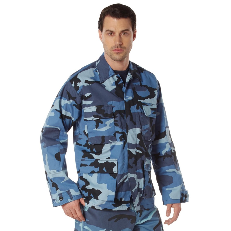 Military Type Tactical BDU Top Battle Dress Uniform Shirt | eBay