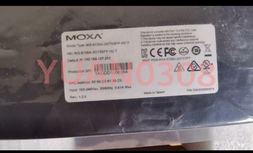 NEW MOXA IKS-6726A-2GTXSFP-HV-T Ethernet switch #DW | eBay
