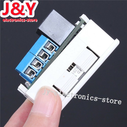 Mini 12V 20A Digital LED Dual Display Timer Relay Module Timing Delay ...