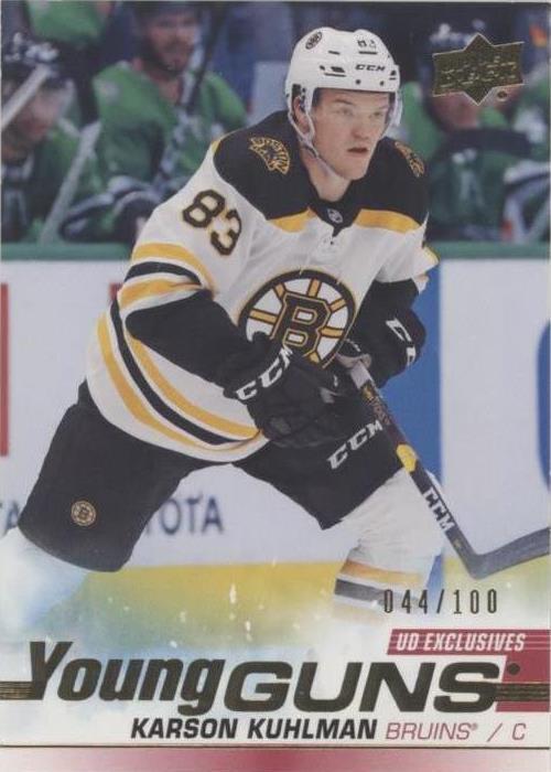 2019-20 Upper Deck - Young Guns Karson Kuhlman #248 UD Exclusives /100 ...