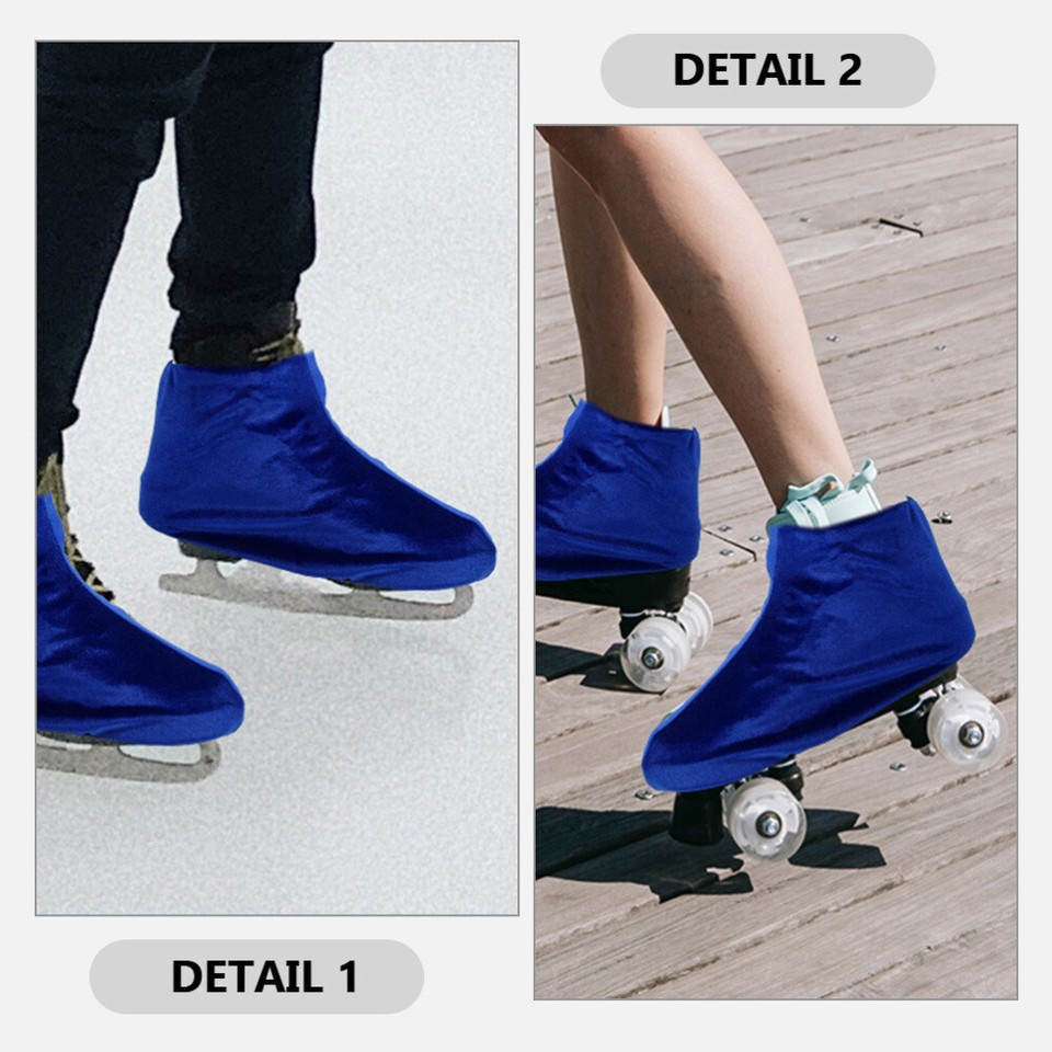 1 Pair of Skates Boot Covers Skating Shoes Covers Polyester Skate Boot ...