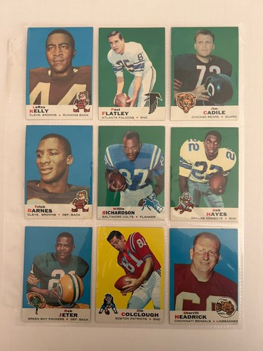 1969 Topps Football COMPLETE SET (263) EX/NM-MT in album w/pages | eBay