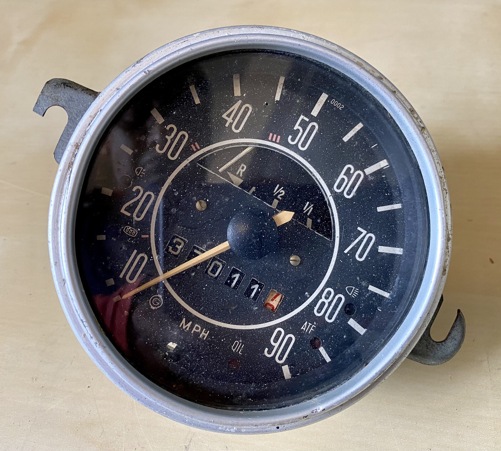 VW VDO 7.71 BUG T1 Beetle Speedometer Gauge Cluster SPEEDO 113957023E ...