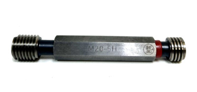 Gewindegrenzlehrdorn M20-6H Prüfdorn Lehrdorn Kontrolldorn Feingewinde ...