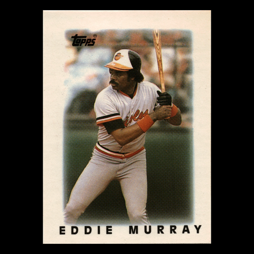 1986 Topps Eddie Murray Mini League Leaders HOF #1 NM-MINT | eBay