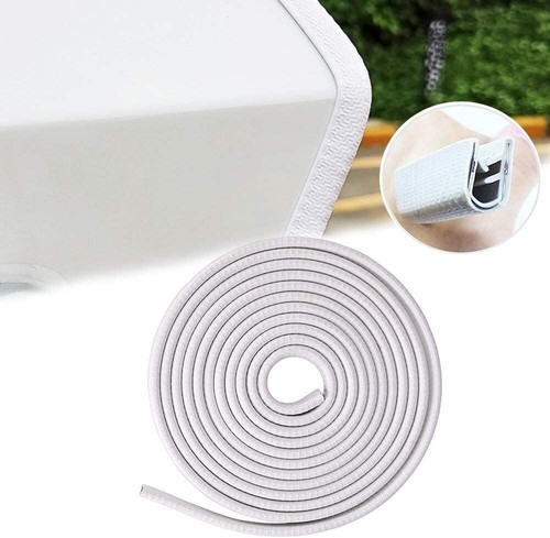 White Anti-Scratch Anti-Collision Heavy Duty Edge Guard Door Protection ...