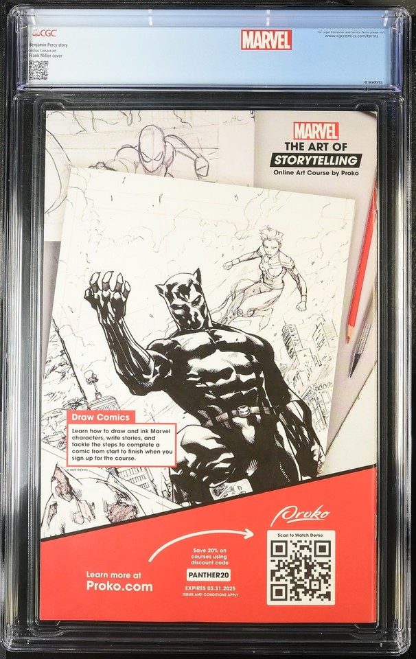DEADPOOL WOLVERINE #1 MARVEL COMICS FRANK MILLER VARIANT CGC 9.8 CUSTOM ...