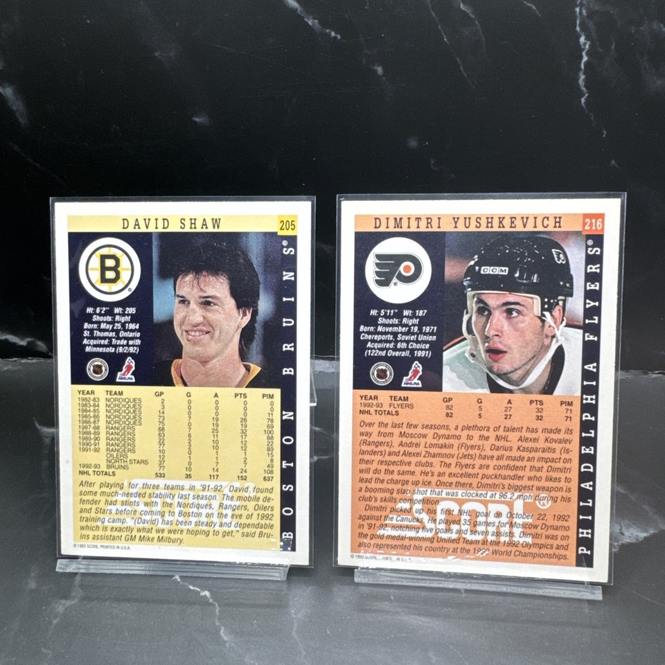 HOCKEY 1993 SCORE SET OF 24 CARDS ASST SCORE | eBay