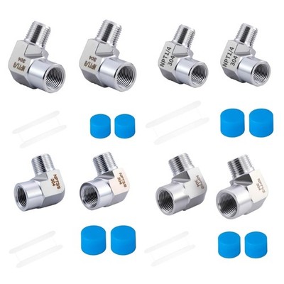 Elbow Pipe Connector 90 Degree Angled Pipe Fit for Industrial Plumbing ...