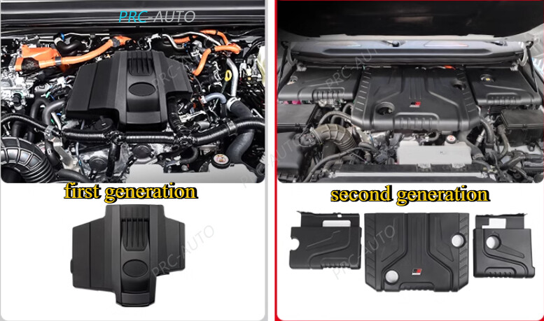 Car Hood Engine Protector Shield Kit For Toyota Land cruiser LC250 2024 ...