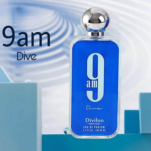 9 am Dive by Unisex Upgraded new packaging Diviloo 3.4 oz EDP Cologne ...
