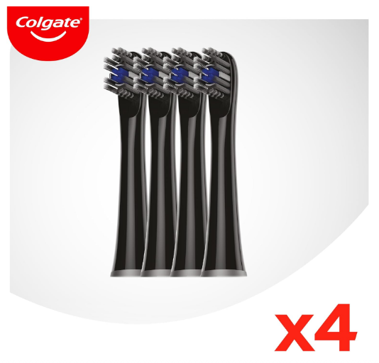 Colgate ProClinical 360 Replacement Brush Heads Pack of 4 Fits All ...