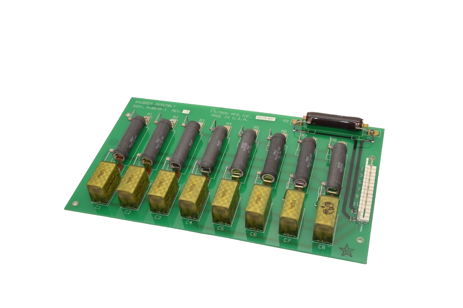 AVTRON A18639-1 A186391 A18639 1 Rev D Snubber Assembly Board | eBay