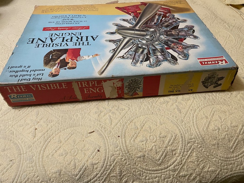 Renwal Original Issue Visible Airplane Engine | eBay