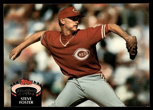 1992 Stadium Club #826 Steve Foster Cincinnati Reds | eBay