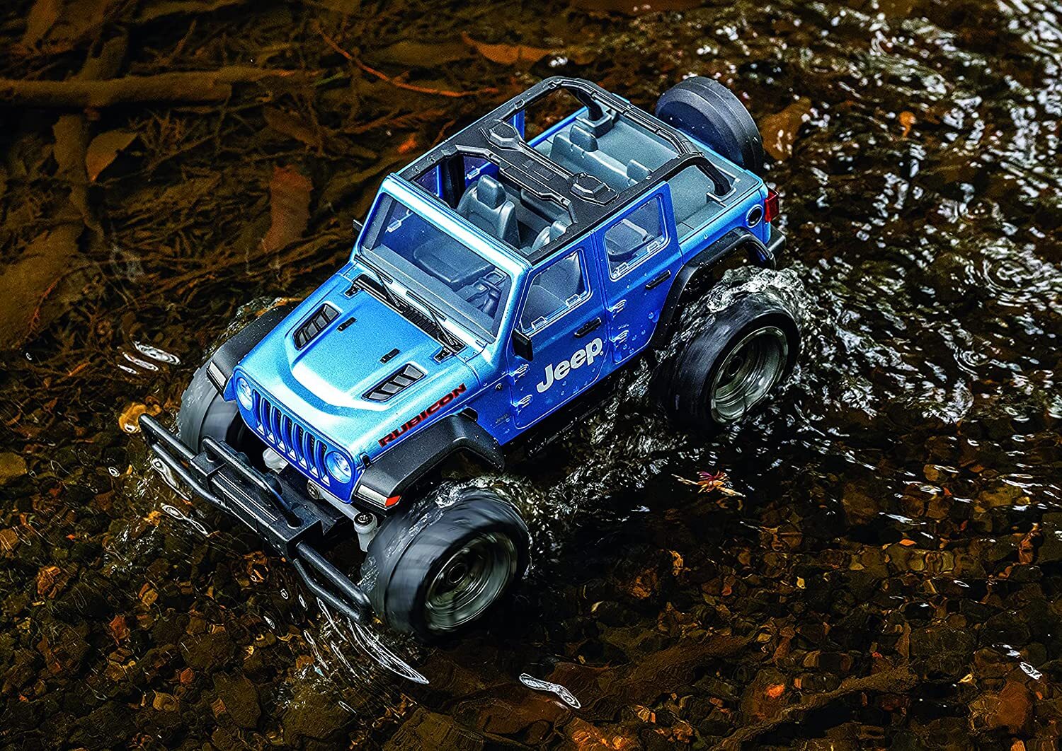 JOZEN DIRT MAX 1/24 RC Car Jeep Wrangler RUBICON Ready To Run RTR ...
