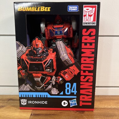 TRANSFORMERS BUMBLEBEE TRANSFORMERS STUDIO SERIES 84 IRONHIDE New Ships ...