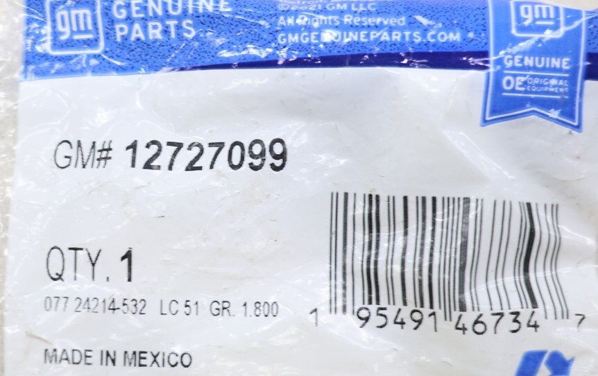NEW OEM GM Engine Oil Pressure Sensor 12727099 Chevrolet GMC Cadillac ...
