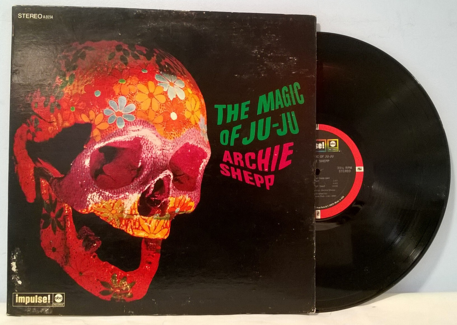 ARCHIE SHEPP The Magic Of Ju-Ju '67 Impulse STEREO RARE original NICE ...