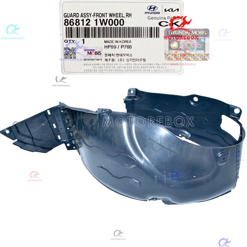 Genuine Fender Liner Front Right Passenger Side for KIA RIO 2012-15 ...